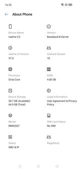 realme C3 - Full Specifications & Price in India (15th March 2025 ...