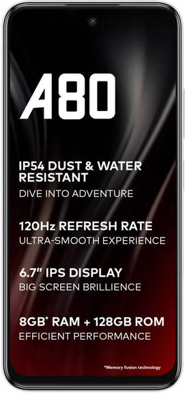 Itel A80 - Full Specifications & Price in India (17th October, 2025 ...