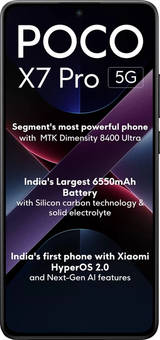 POCO X7 Pro - Full Specifications & Price in India (26th March 2025 ...