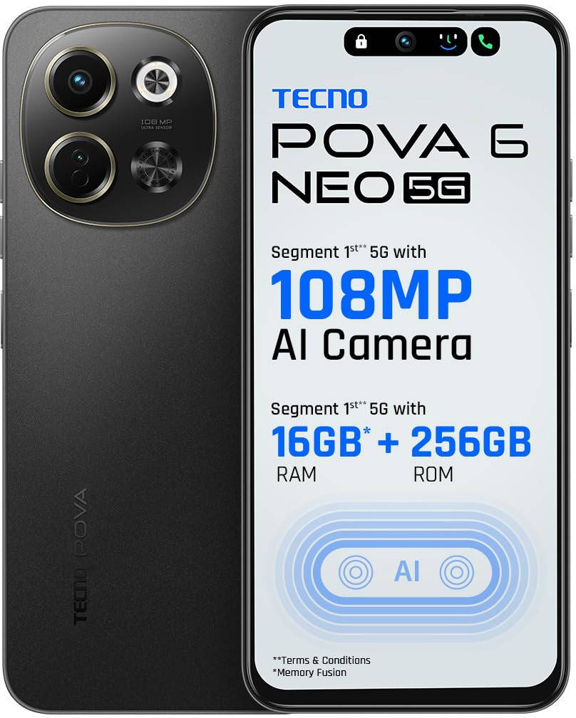 Tecno Pova 6 Neo - Full Specifications & Price in India (18th March ...