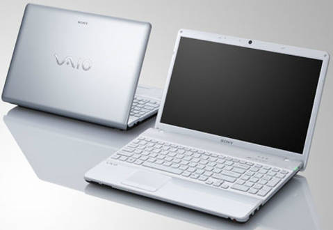 Sony Vaio Laptop White E Series