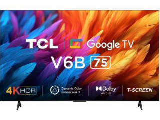 TCL 75V6B 75 inch (190 cm) LED 4K TV Price in India on 9th Mar 2025 ...